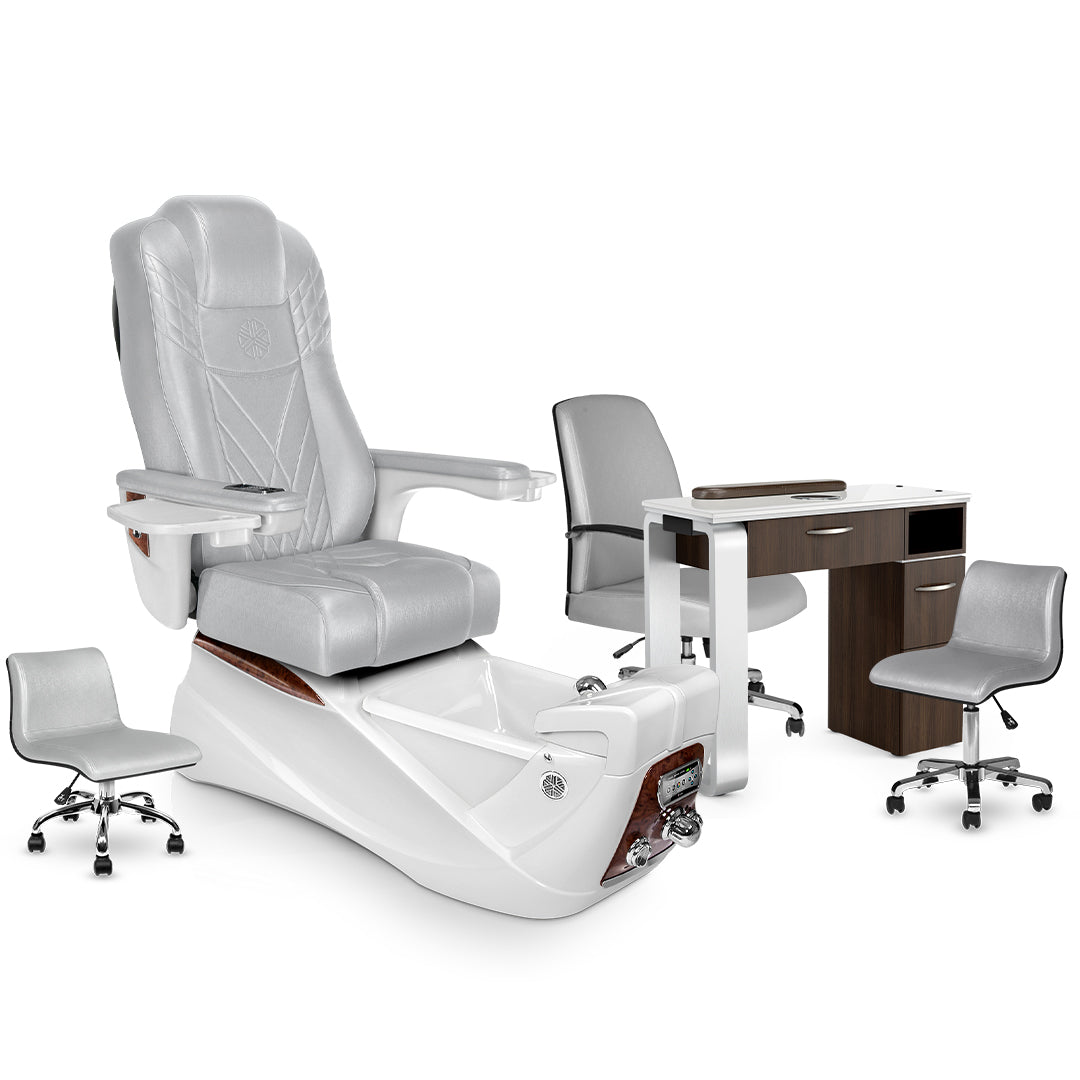 Lexor Infinity Pedicure Chair Package: Simple and Timeless