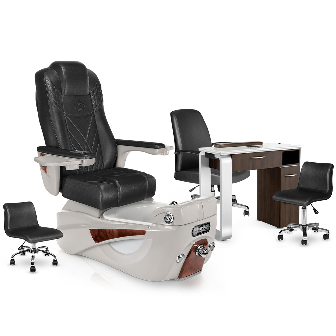 LUMINOUS Pedicure Chair with Nail Table Set Package – Lexor